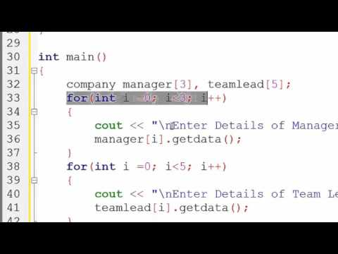 Learn 64 Example 2 Array of Object in C Hindi - Mind Luster