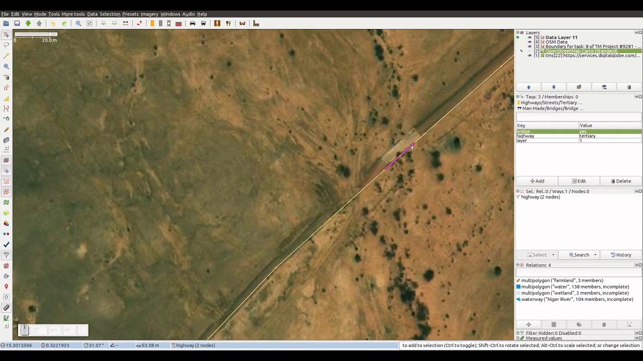 Roads classification in OSM