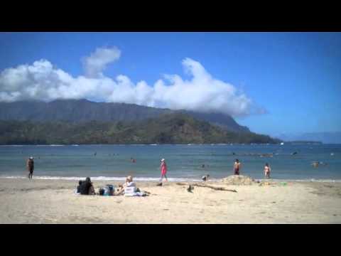 Hanalei Bay with Allan's song