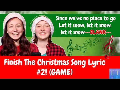 Finish The Christmas Song Lyric #2! (GAME) ~Taylor Treasures S9-E10