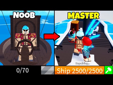 Noob to Master Shipwright as Franky in Blox Fruits!