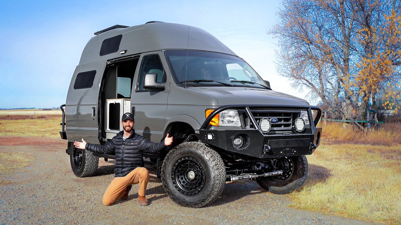Epic Ford E350 4x4 Campervan Conversion | Unstoppable Adventure Rig