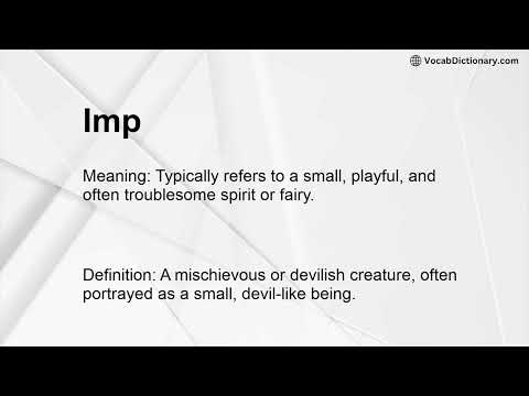 Imp Meaning