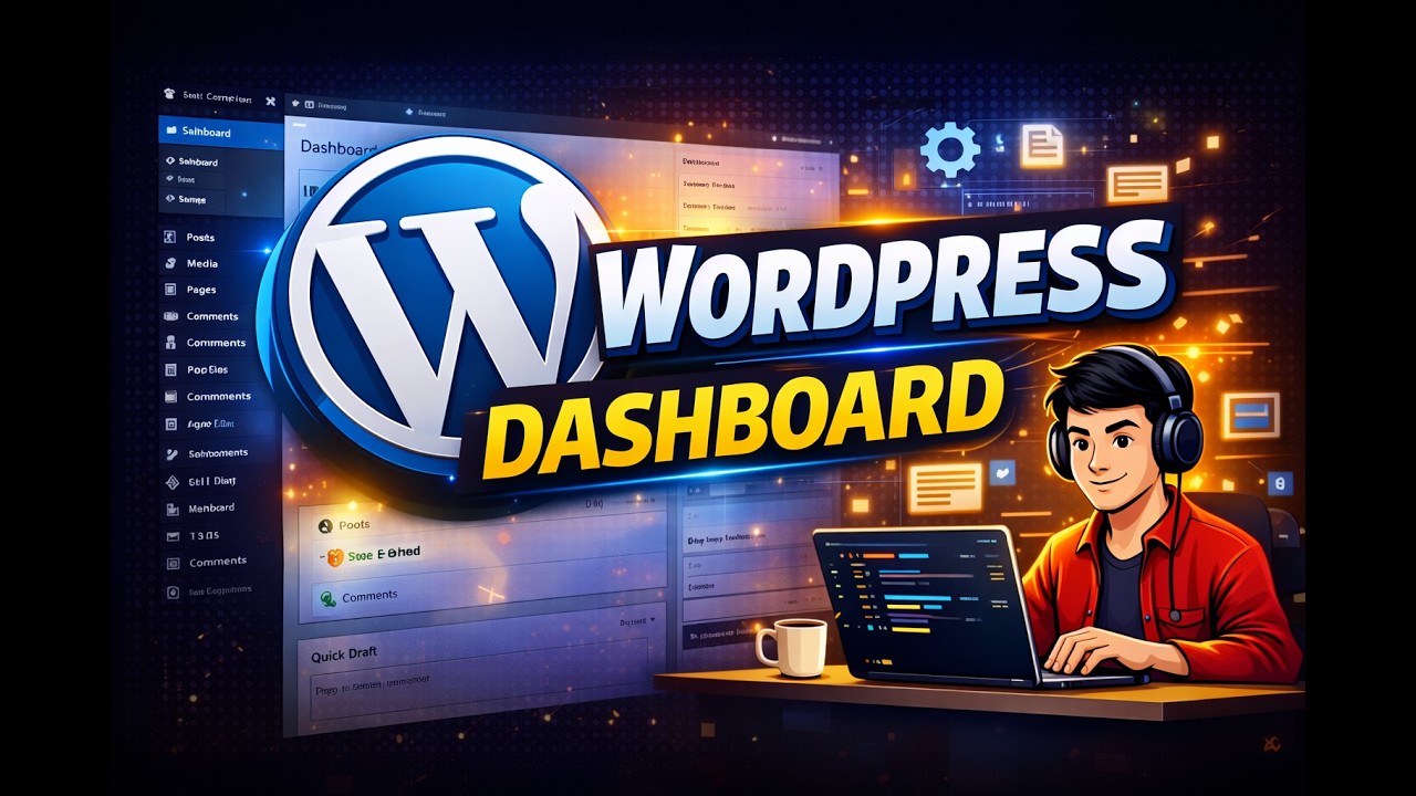 WordPress Dashboard Complete Tutorial | WordPress Dashboard Explained Hindi / Urdu (2026)