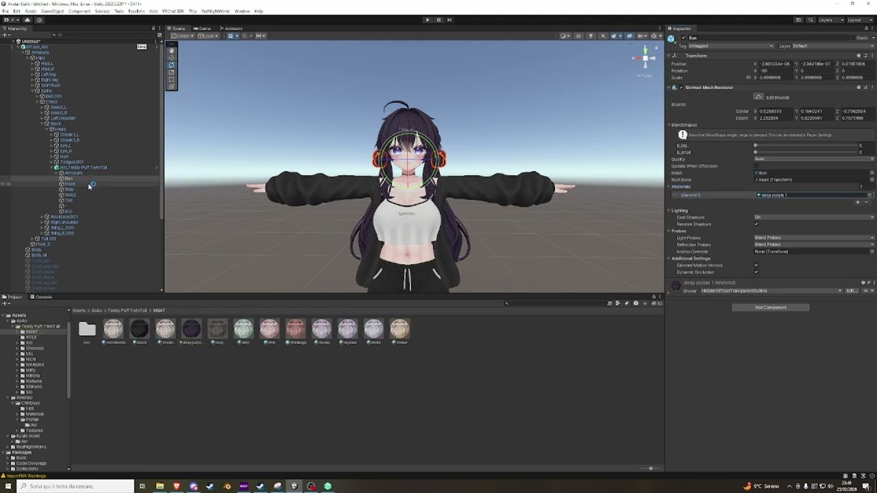 How to setup an outfit and create toggle for an avatar with modular avatar and vrcfury