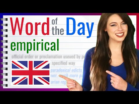 Word of the Day: EMPIRICAL