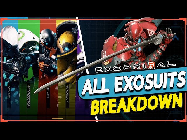 Exosuits: All Exosuits in Exoprimal: How to unlock, best choices, and more