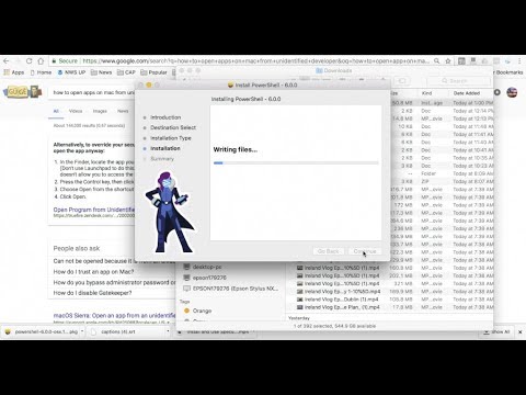 Install PowerShell 6 on MacOS