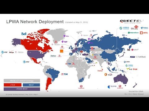 SOS electronic webinar with Quectel: LPWA (NB-IoT + LTE Cat M1)