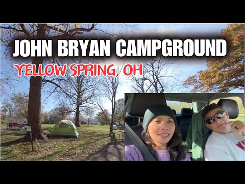 Campground at John Bryan State Park, Yellow Spring-Ohio | Campground Review