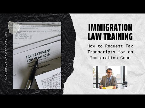 How to Request Tax Transcripts
