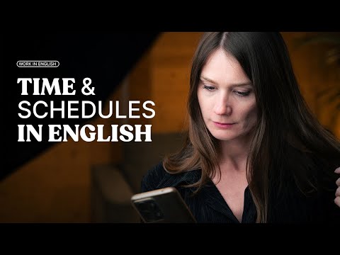 How to Organize your Work Day IN ENGLISH