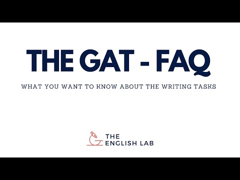 QUESTIONS ABOUT THE GAT? LET US ANSWER THEM!