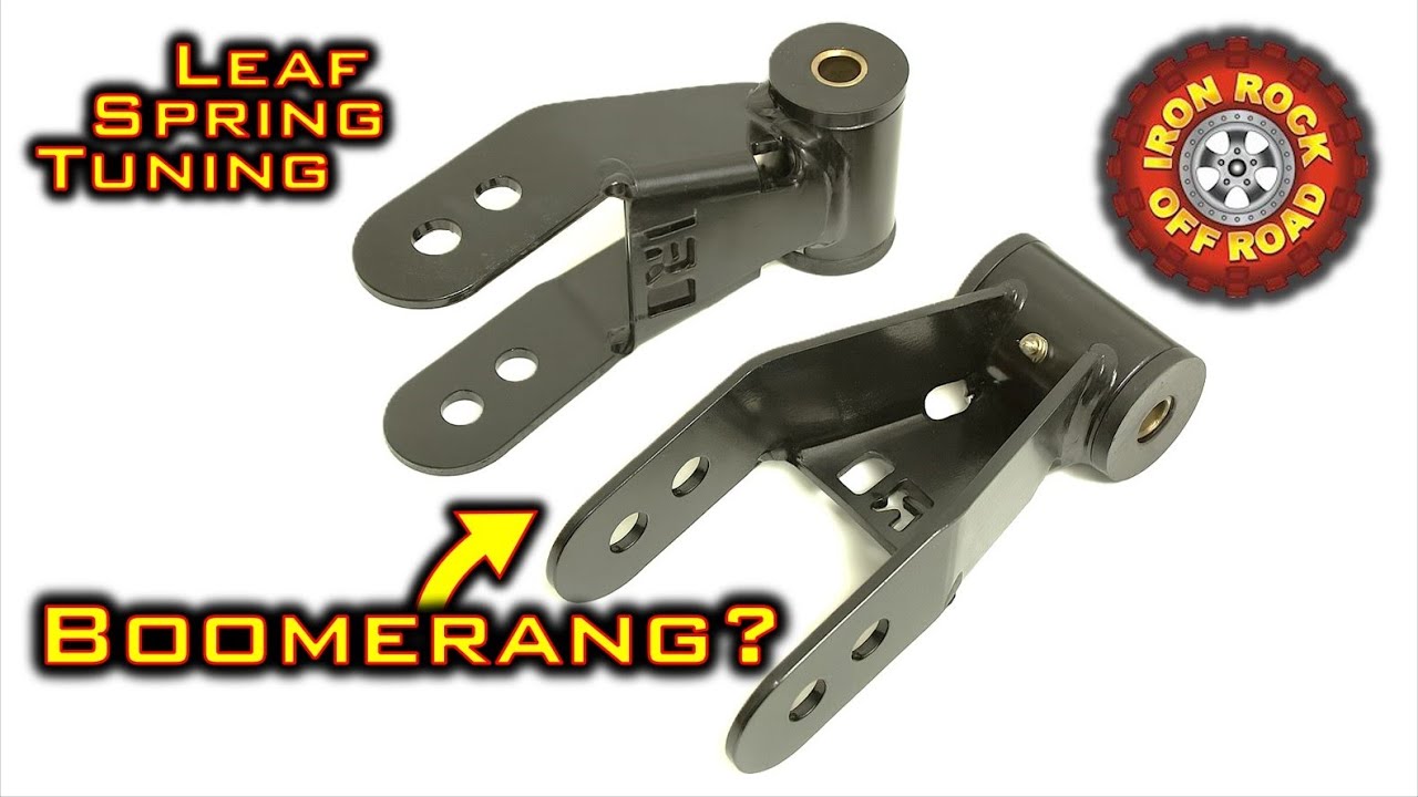 XJ Leaf Spring Tuning: The Hidden Advantage to Leaf Spring Shackles