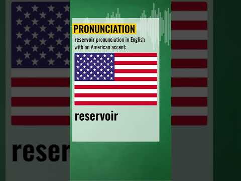 ☑️ How To Pronounce Reservoir 🇺🇸 🇬🇧 🇦🇺 🇮🇳 accents