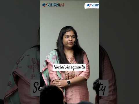 What is Social Inequality? ft. Smriti Shah Ma'am #shorts #upsc #ias