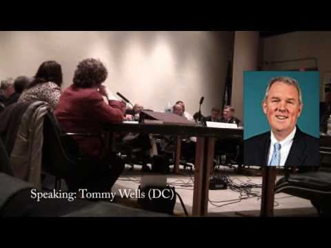 Tommy Wells (DC), Taborn (MTPD) on bag search issue (WMATA meeting, Feb 10, 2011)