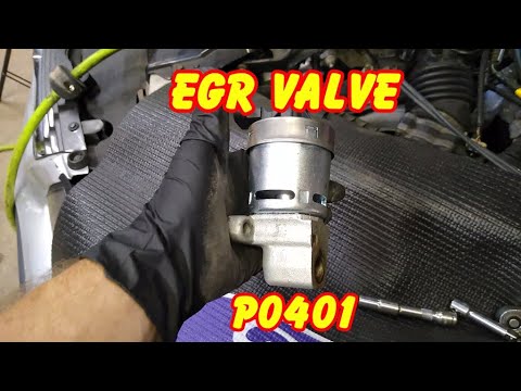 EGR Valve Removal & Reinstallation Code P0401 2003 Chevy Impala