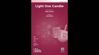 Light One Candle: SATB Choral Octavo: Peter Yarrow | Sheet Music