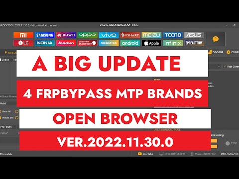 UnlockTool_2022.11.30.0 Released Update - Improved bypass frp mtp for all brands open browser 2022