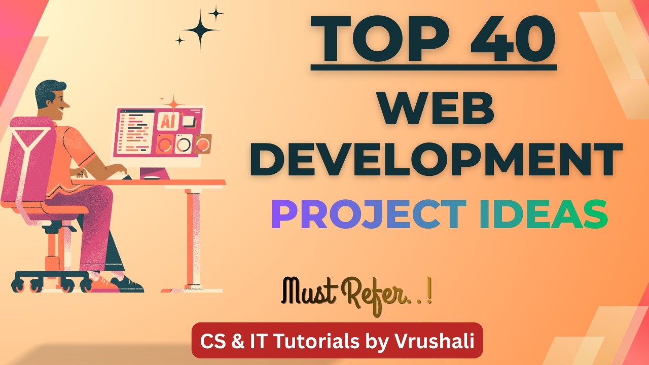 40 Best Web Development Project Ideas | Web Developer