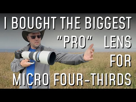 I've bought Big White! The M.Zuiko Digital ED 150-400mm F4.5 TC1.25X IS PRO