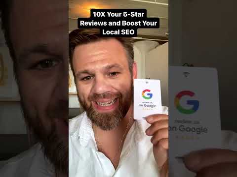 Google Review Card | How to Get More 5-Star Reviews With our Google Review Cards
