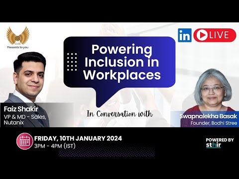 𝐺100 𝐷𝐼𝑅 𝐸𝑝𝑖𝑠𝑜𝑑𝑒 2 : Powering Inclusion at Workplaces