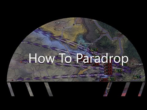 How To Use Paratroopers | Hoi4 Mini Tutorial