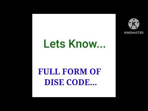 FULL FORM OF "DISE" CODE IN EDUCATION..WHAT IS THE FULL FORM OF DISE ( EDUCATION)