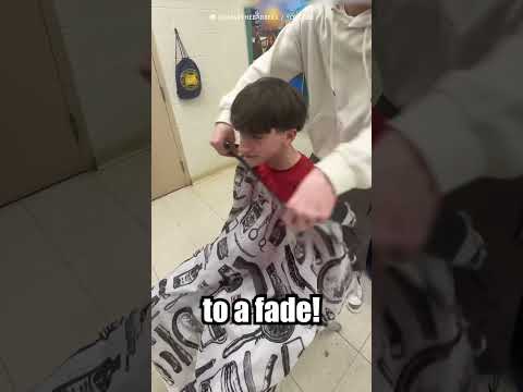 Boy Opens Barber Shop In School Bathroom! πβοΈ