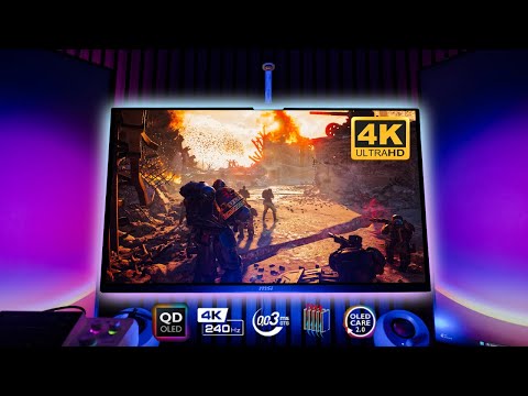 This MSI QD-OLED 4K Gaming Monitor Will BLOW Your Mind!