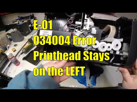 Epson Error 034004 (E-01) with Printhead Stay on the Left? Solve the Error in Minutes!