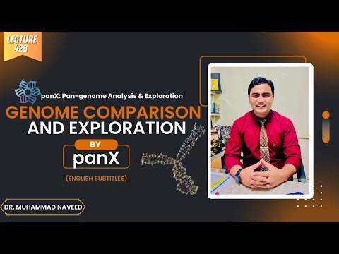 Genome comparisons and Exploration | panX | WGS-5 | Lecture 426 | Dr. Muhammad Naveed
