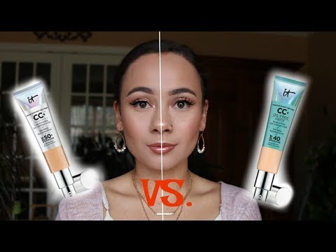 It Cosmetics CC Oil-Free Matte Vs. Original CC Cream