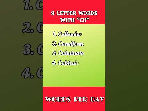 Less heard 9 letter words starting with "CU" #englishlearners #englishlearning #youtubeshorts