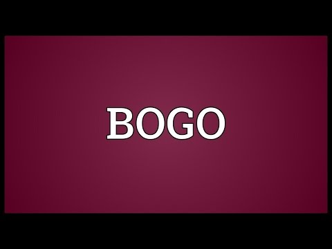 BOGO Meaning
