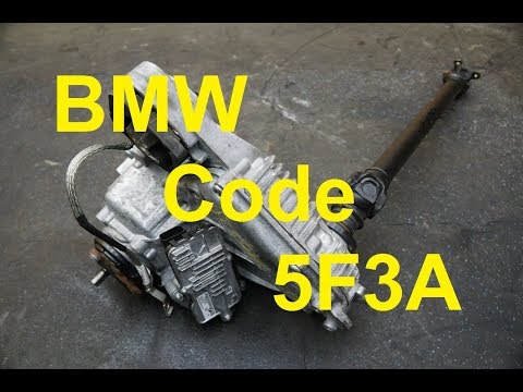 How to test BMW Transfer Box Code 5F3A X Drive