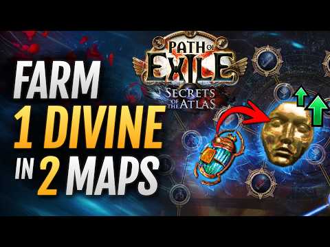 [PoE 3.26] CHEAP Strat to FARM ~1 Divine per 2 Maps - Atlas Tree Strategy Guide for Path of Exile