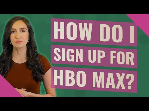 How do I sign up for HBO Max?