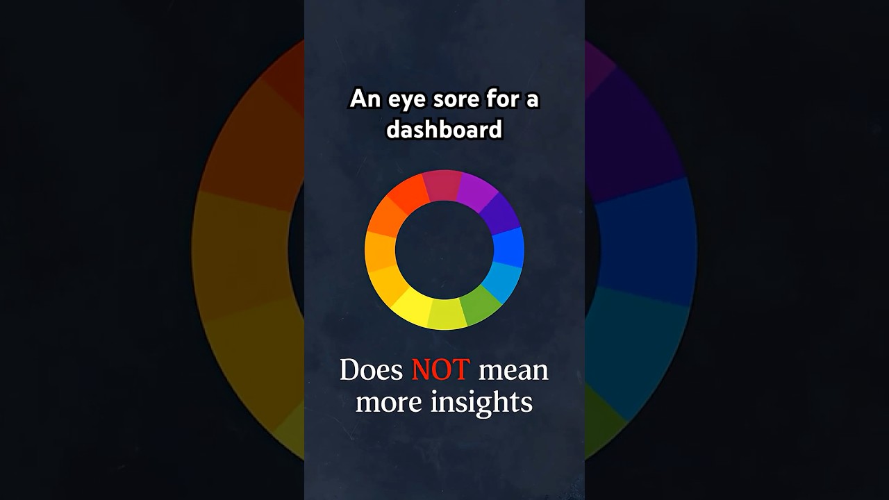 You're a data analyst, not a painter