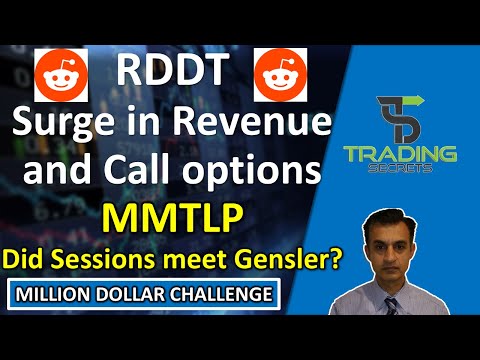 RDDT Reddit Surge in call options and revenue plus catalysts. MMTLP Did Sessions meet Gary Gensler?