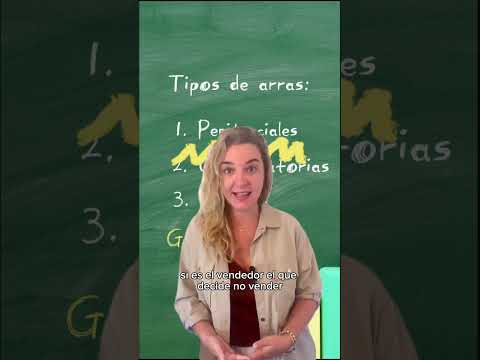 ¿Qué son las arras?