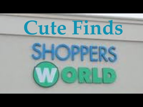 Shoppers World Cute Adorable Finds