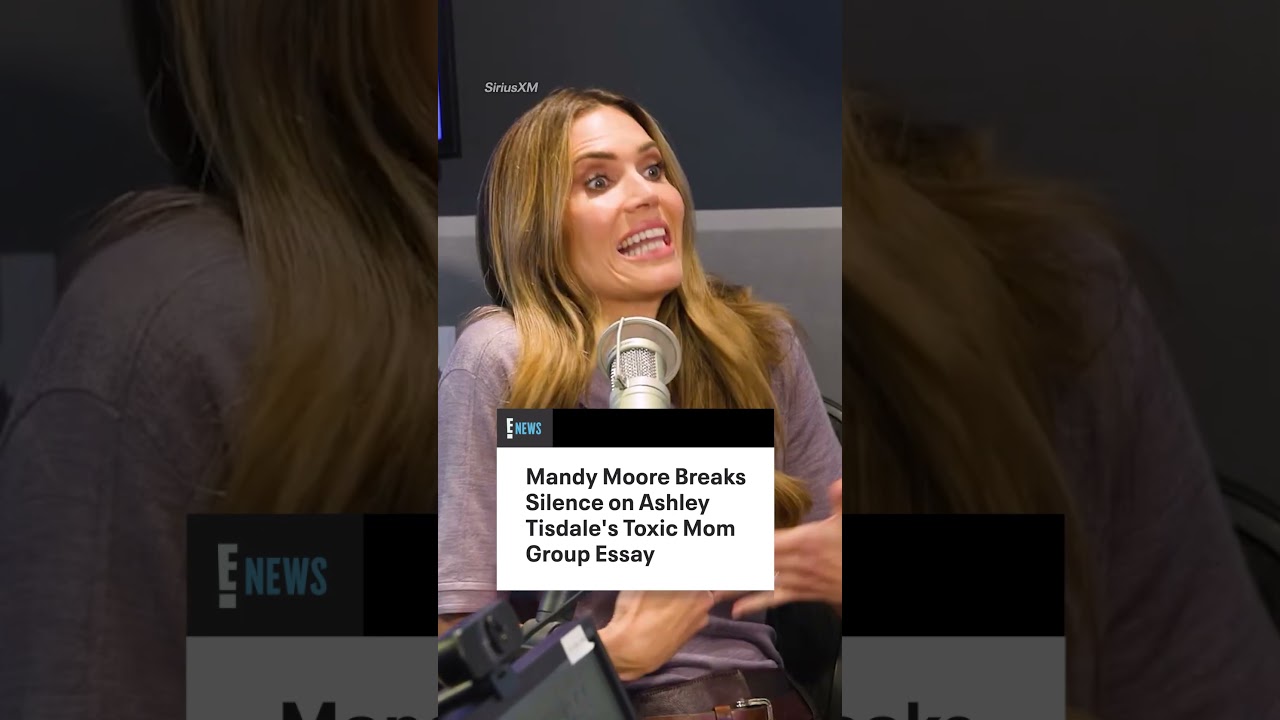Mandy Moore doesn’t like being tangled up in drama. (🎥: SiriusXM)