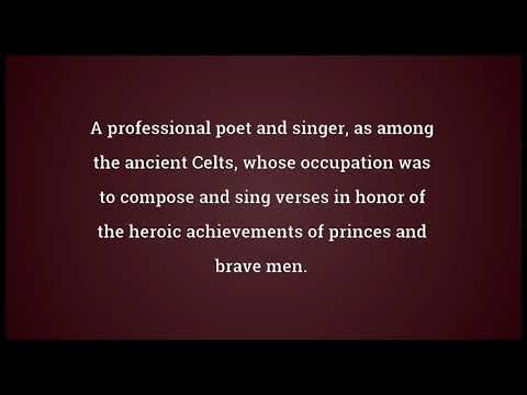Bard Meaning