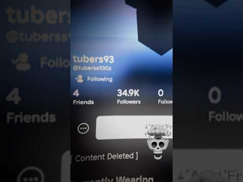 Is he back?☠️😱 #roblox #tubers93 #hacker