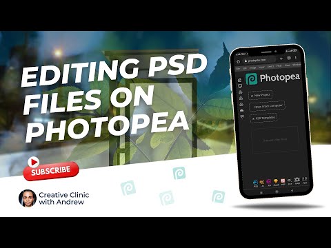 How to Edit PSD Mockup Files on Photopea with a Smartphone