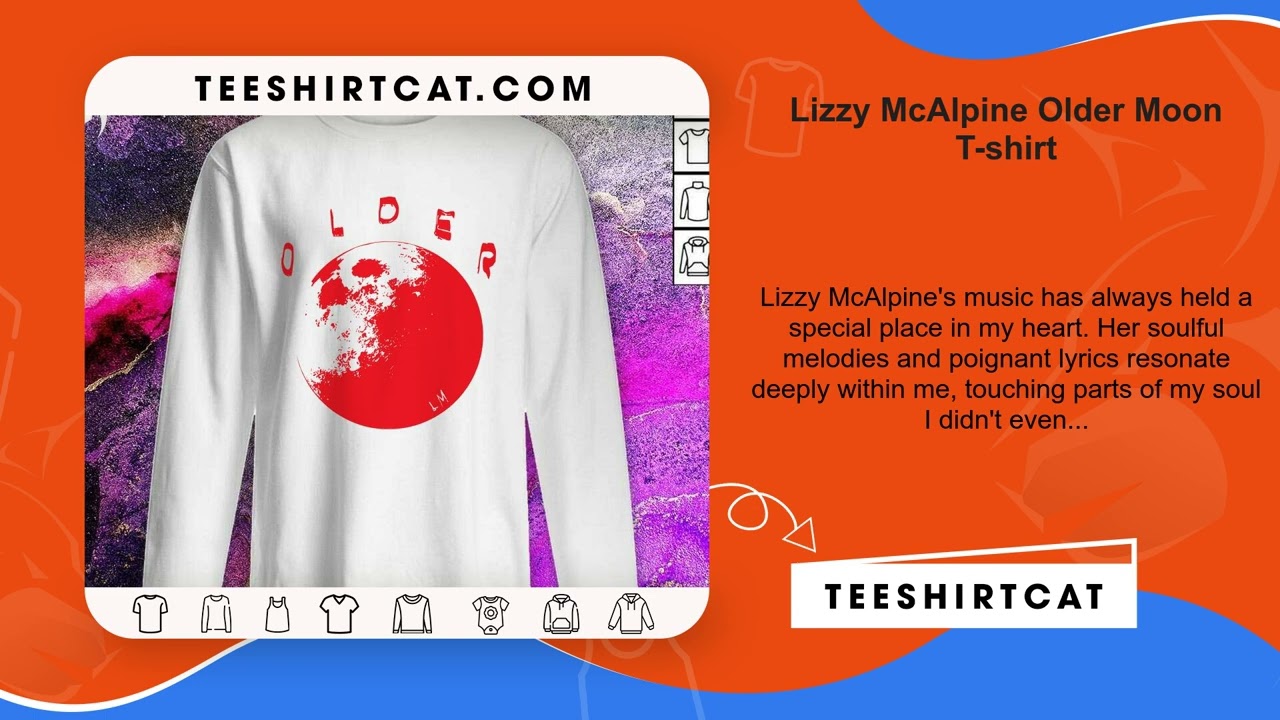 Lizzy McAlpine Older Moon T-shirt