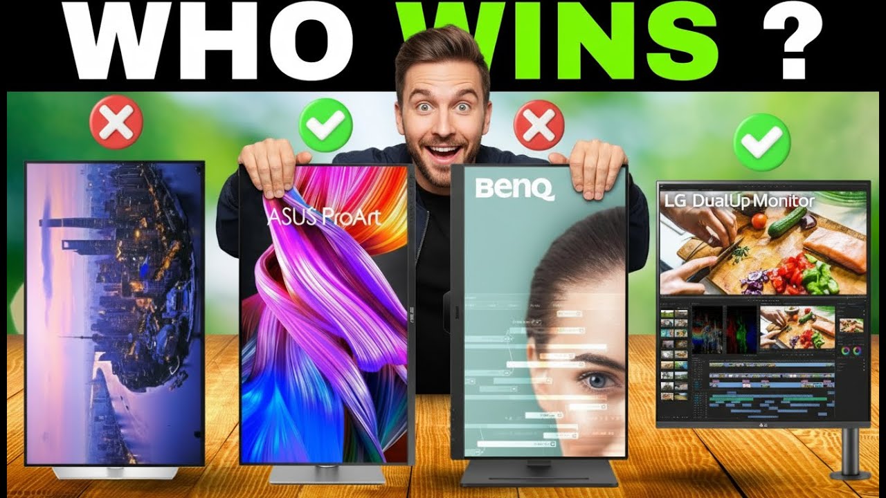 ✅7 Best Vertical Monitors for PC & Mac [2026]🖥️Work, Coding, Trading, Streaming, Gaming, Programming